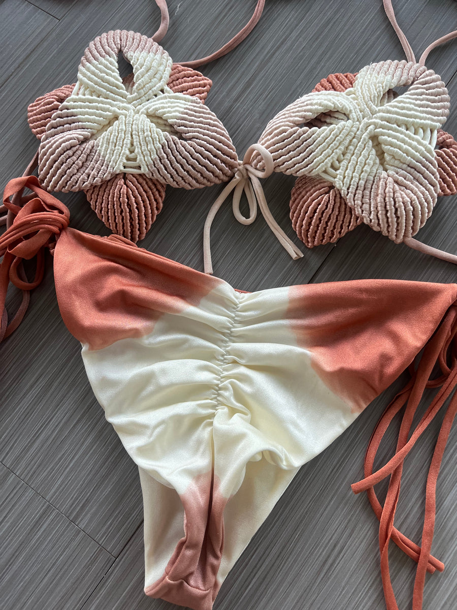 Florencia Macrame Bikini Love Tierra – Playa Santa Swimsuits